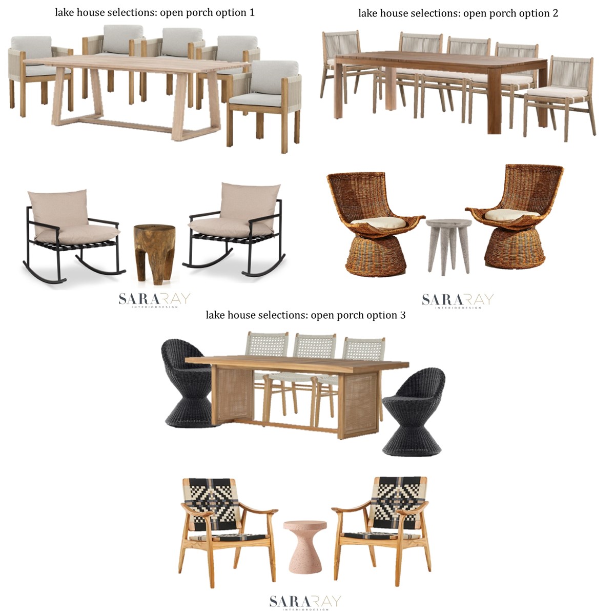Lake House Selections - Sara Ray Interior Design